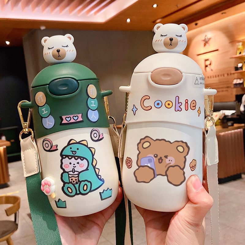 15 Cute Water Bottles with Straw You Can Buy Now - Kawaii Therapy