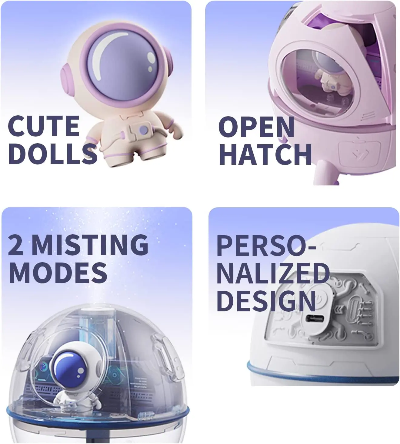 Astronaut Space Capsule Humidifier - Special Edition