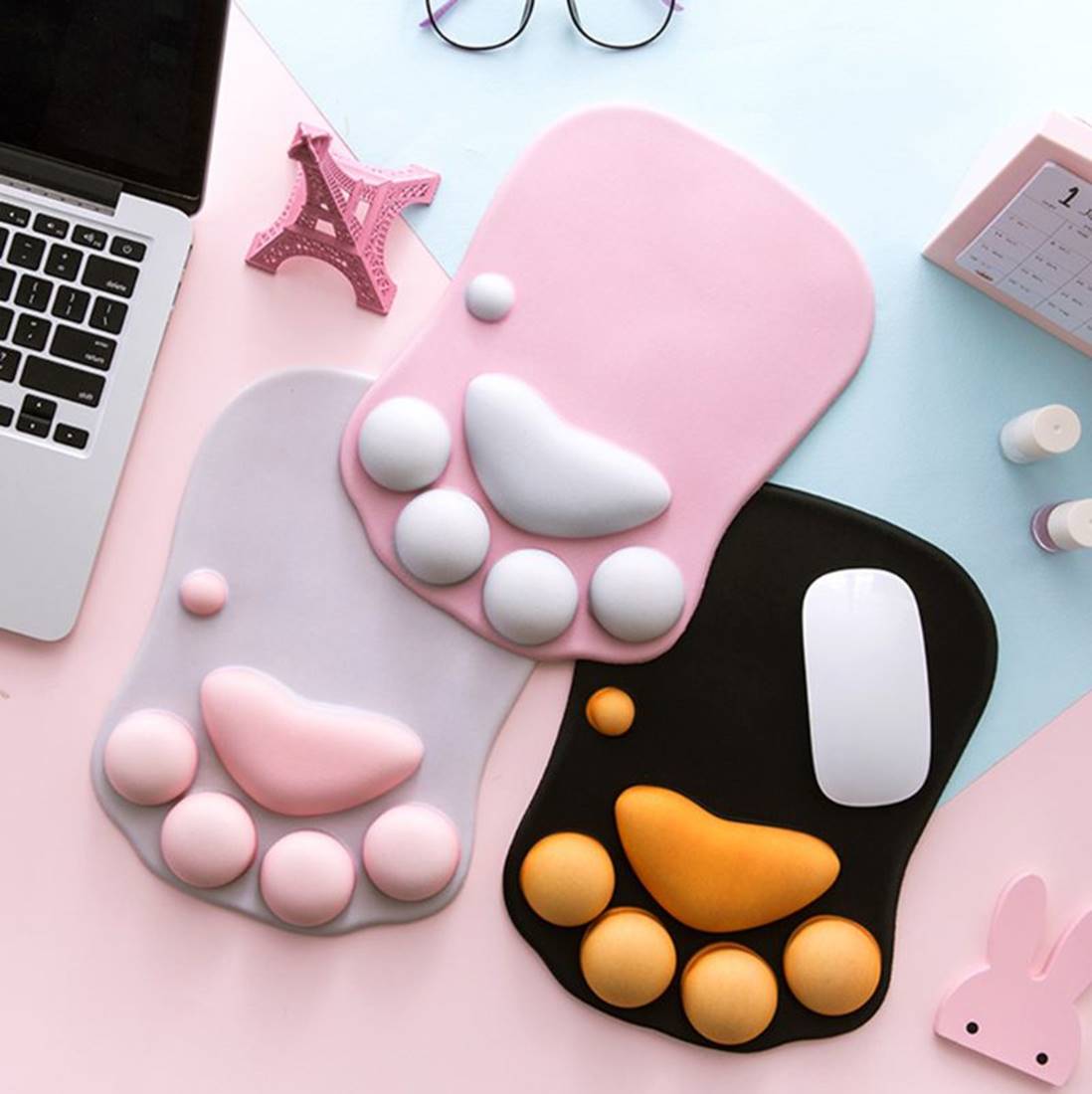 Kawaii Cat Paw 3D Mousepad - Limited Edition