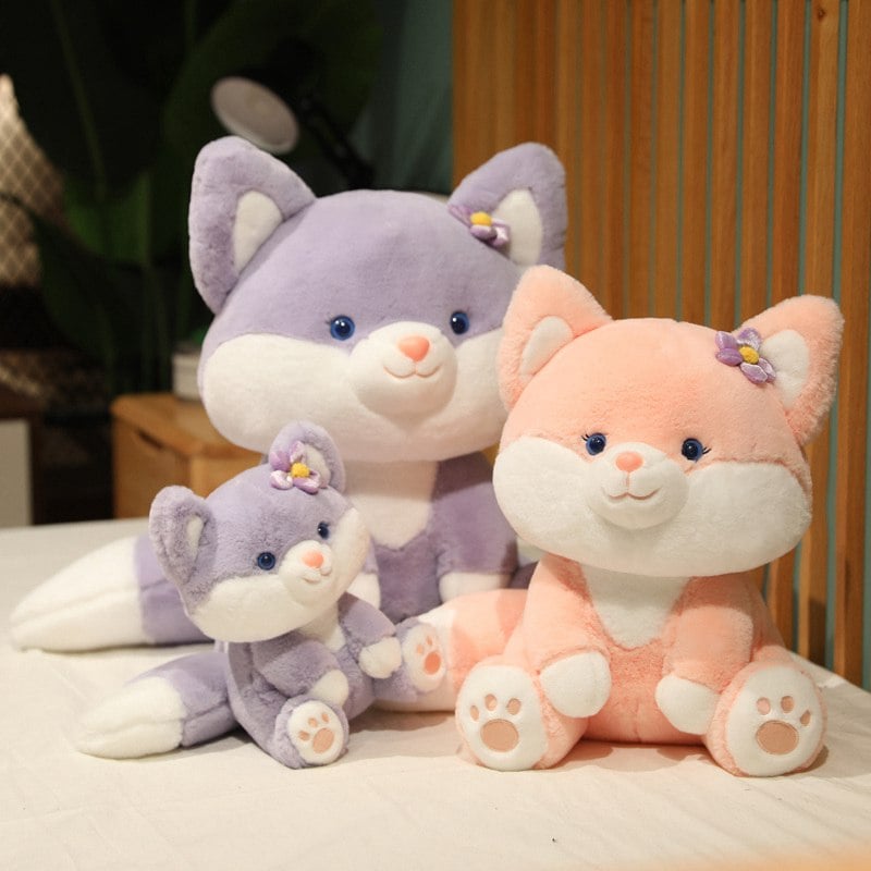 Kawaii Cotton Candy Series Fox Plush (40cm) - Limited Edition