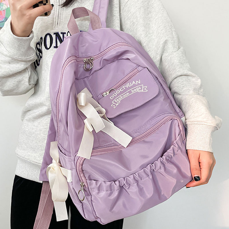 Kawaii Harajuku Lace Fashion Canvas Backpack - Limited Edition