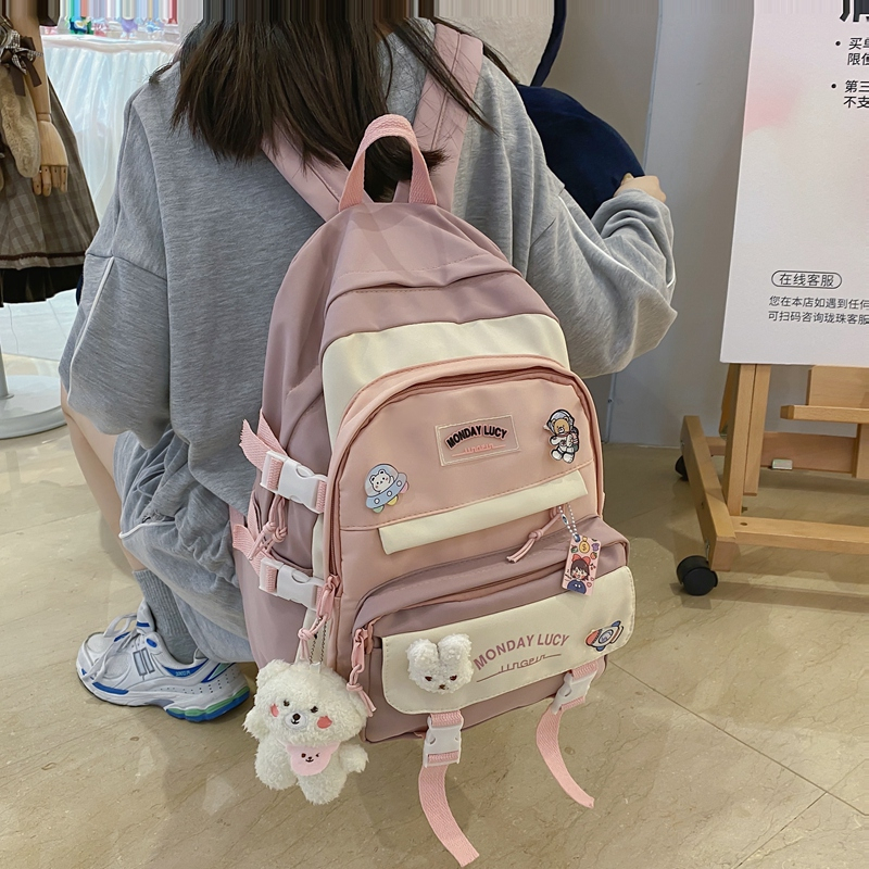 Kawaii Harajuku Style Pastel College Backpack
