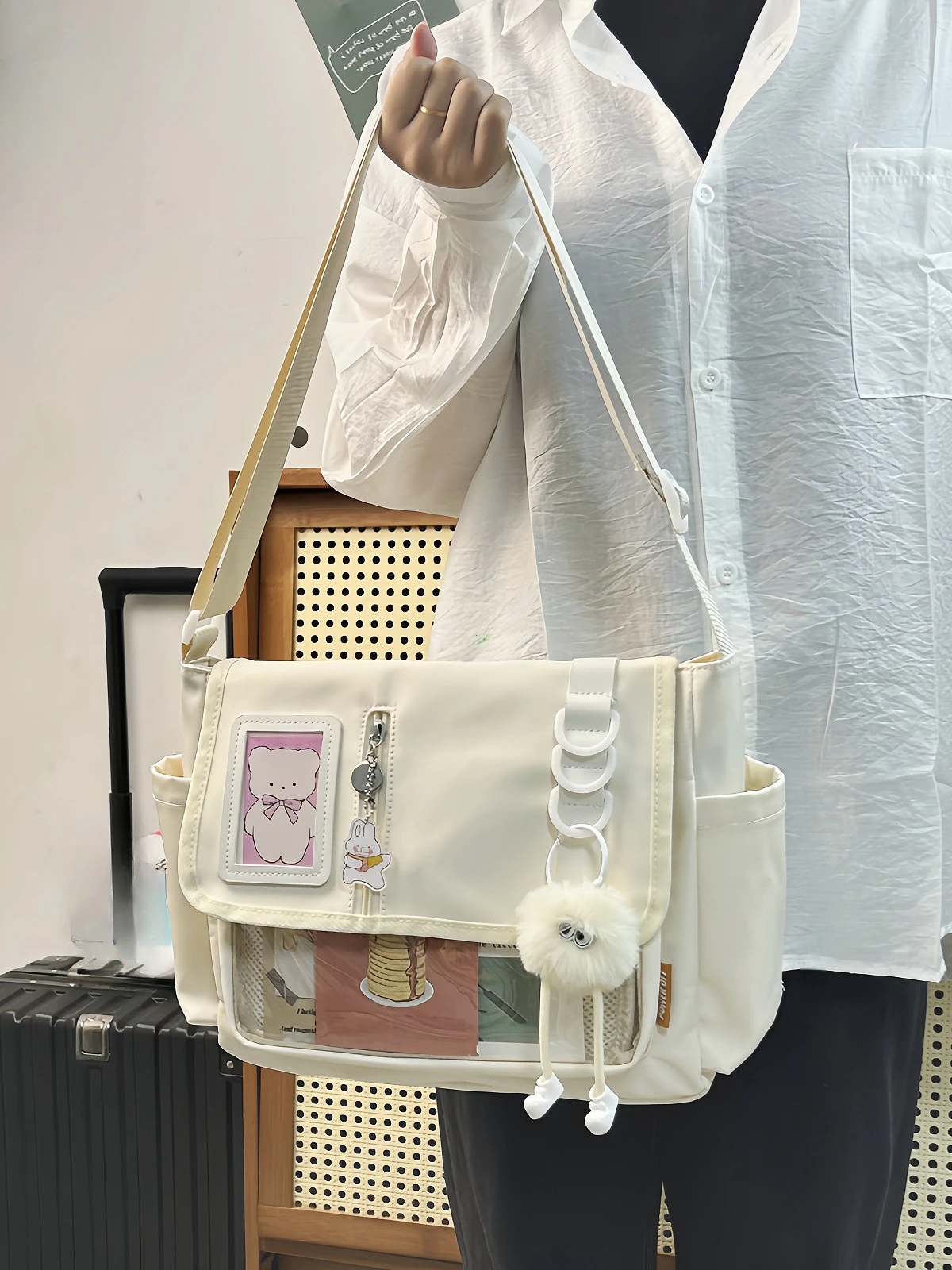 Kawaii Japanese Style Crossbody Pocket Backpack - Limited Edition