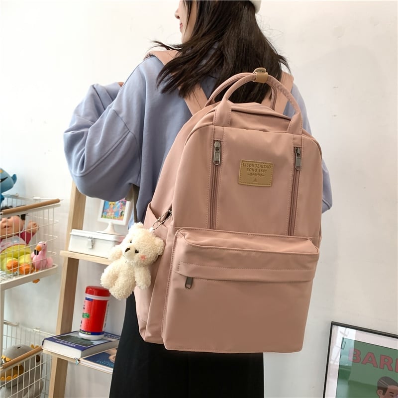 Kawaii Korea Style Canvas College Backpack - Limited Edition