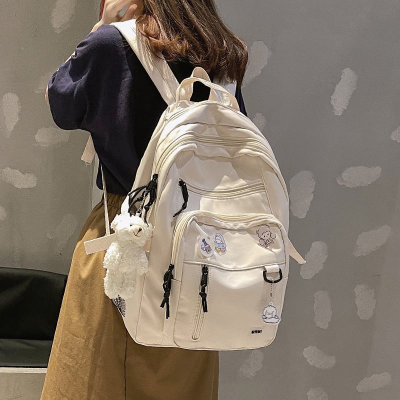 Kawaii Korea Style Large Capacity College Backpack