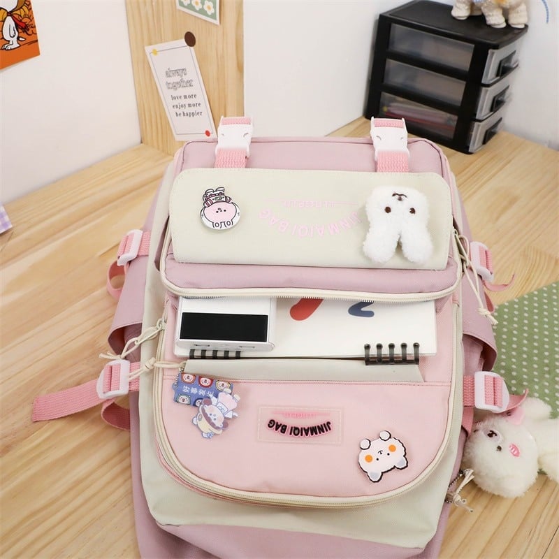 Kawaii Pastel Harajuku Style Backpack Set - Limited Edition