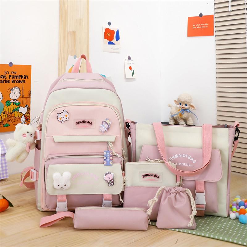 Kawaii Pastel Harajuku Style Backpack Set - Limited Edition