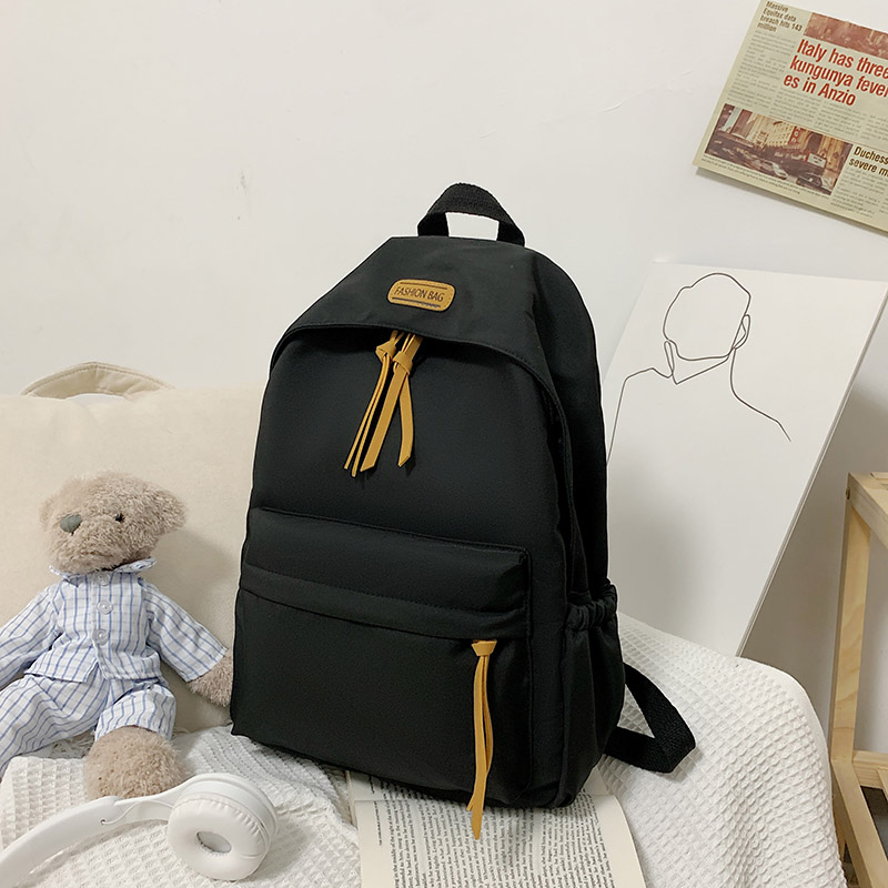 Kawaii Solid Color Korea Style Canvas Backpack