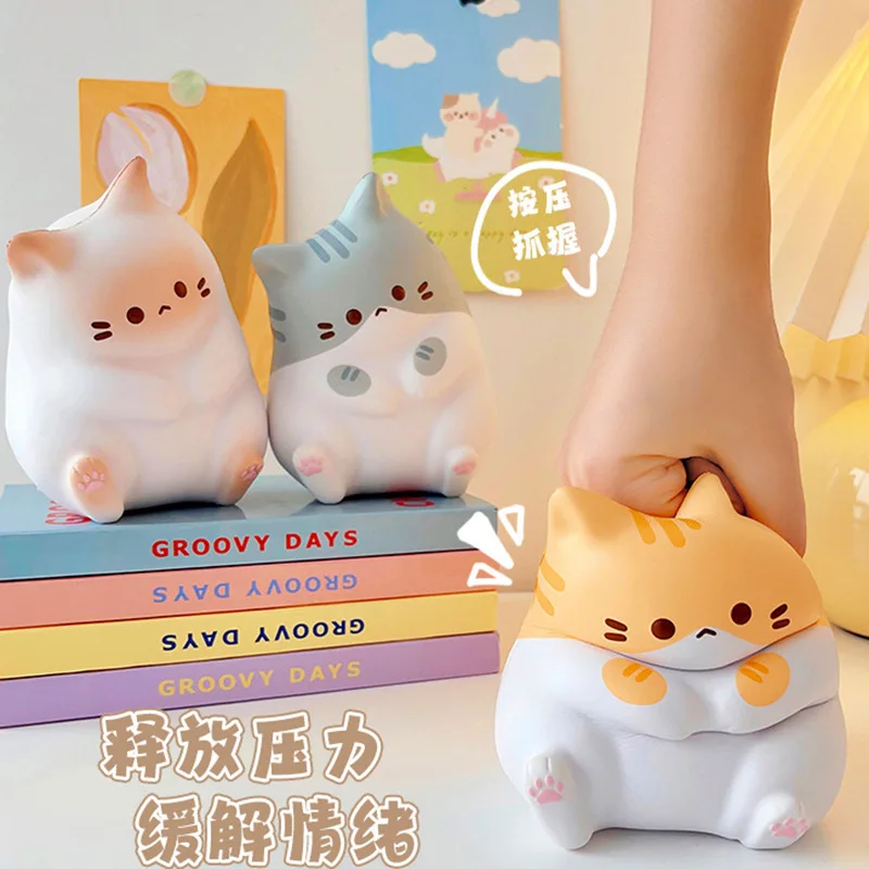 Kawaii Therapy Squishy Cat Toy