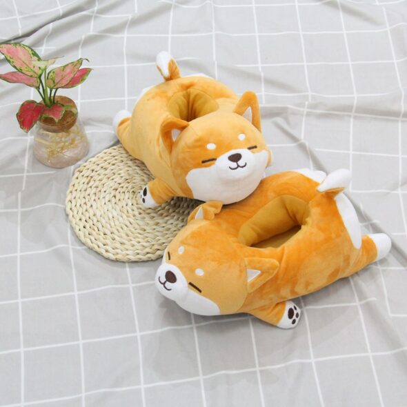 Kawaii Comfy Shiba Inu Slippers - Limited Edition
