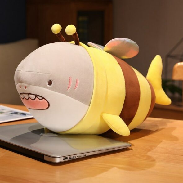 Bubbles the Bumble Bee Shark Plush - Limited Edition