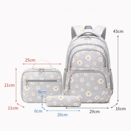 Kawaii Therapy Daisy Flower Backpack Set - Limited Edition