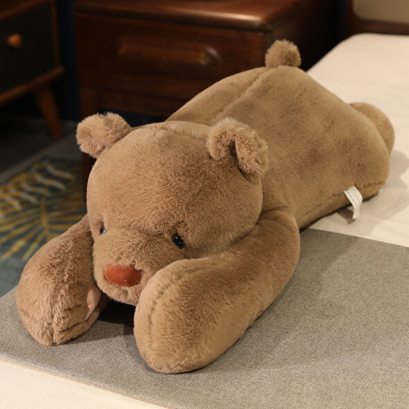 Kawaii Therapy Lying Bear Huggable Plush (70cm)