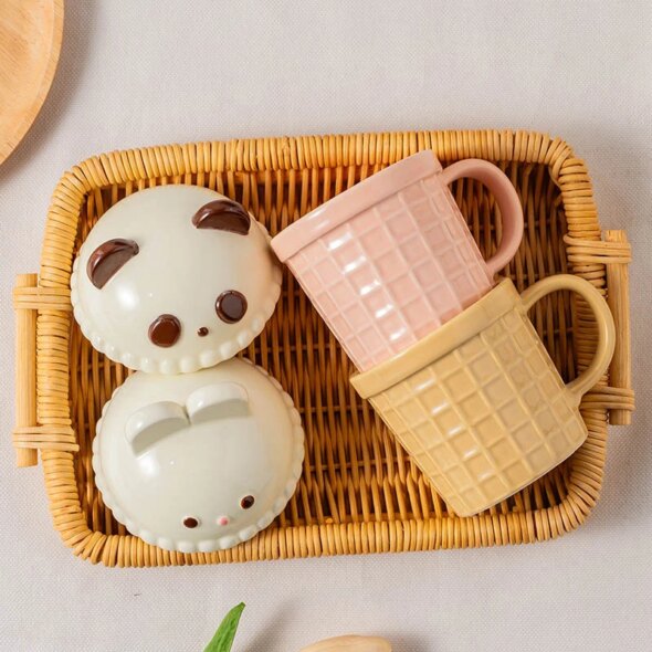 Kawaii Cute Animal Ceramic Coffee Cup - Limited Edition